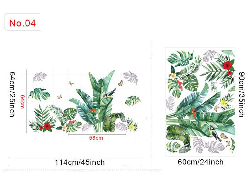 Stickers Muraux Exotique – Déco Exotique