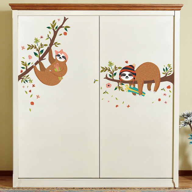 Stickers Paresseux – Déco Exotique