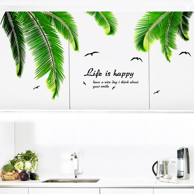 Stickers Feuille de Palmier – Déco Exotique